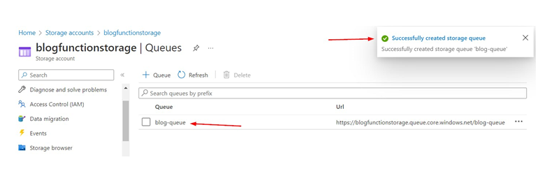 Part 5: Azure Functions - Deploying Storage Queue Trigger Function ...