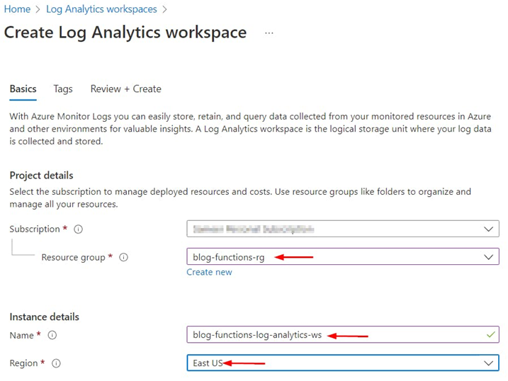 Part 6: Azure Functions - Sending Function logs to Log Analytics ...