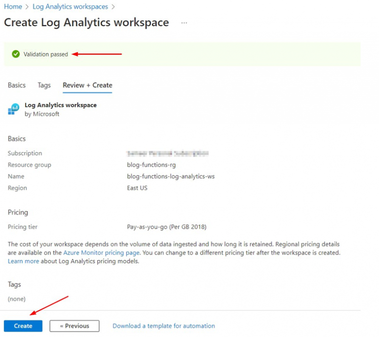 Part 6: Azure Functions - Sending Function logs to Log Analytics ...